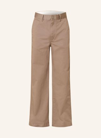 Calvin Klein Jeans Chino Baggy Relaxed Fit braun