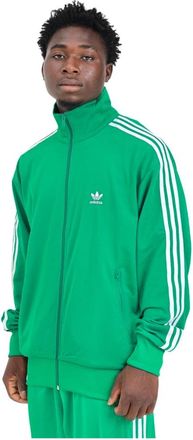 adidas Homme, Sweatshirts et sweats &agrave; capuche, Vert, Taille: M Veste de surv&ecirc;tement Adicolor Classics Firebird