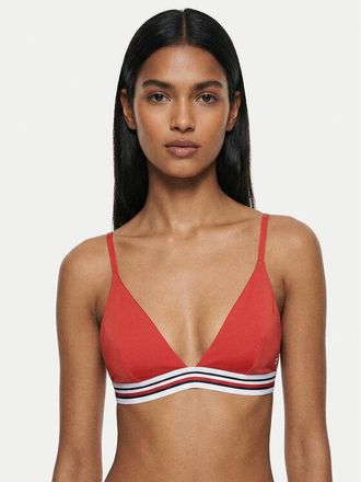 Tommy Hilfiger Bikini-Oberteil Cheeky UW0UW06350 Rot