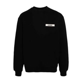 Jacquemus Herren, Sweatshirts & Hoodies, Schwarzk, SGr&ouml;&szlig;e