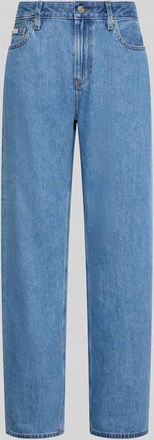 Calvin Klein Jeans Straight Fit Jeans aus reiner Baumwolle