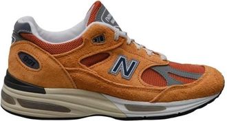 New Balance Homme, Sport, Orange, Taille: 39 1/2 EU 991v2 Baskets