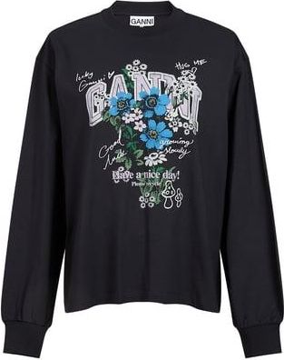 Ganni Tee-shirt oversize en coton
