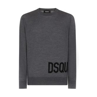 Dsquared2 Stylishe Pullover f&uuml;r M&auml;nner und Frauen - - Knitwear - Herren - Grau - XL