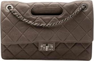 Chanel Sac &agrave; rabat doccasion - Femme - Pre-owned - Brun - Taille: ONE Size