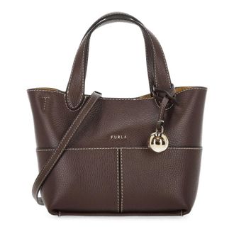 Furla Leder Mini Tote - - Bags - Damen - Braun - ONE SIZE