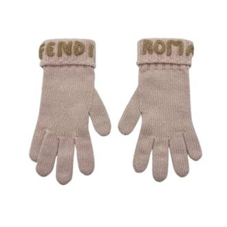 Fendi Pre-owned Wollhandschuhe - - Pre-owned - Damen - Beige - ONE SIZE