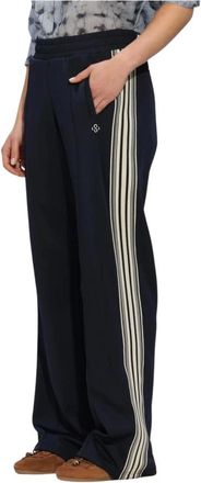 Summum Femme, Pantalons, Bleu, Taille: 44 FR Pantalon de surv&ecirc;tement
