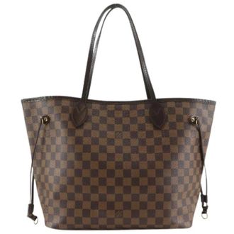 Louis Vuitton Pre-owned Neverfull MM Damier Canvas Tote Bag - - Pre-owned - Damen - Braun - ONE SIZE