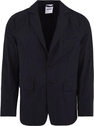Aspesi Homme, Vestes, Bleu, Taille: L Veste Blazer en Nylon