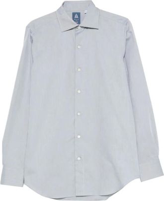 Finamore Homme, Chemises, Vert, Taille: XL Chemise Napoli