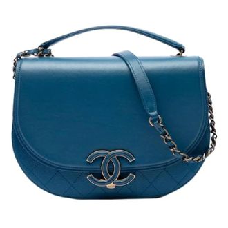 Chanel Pre-owned Coco Curve Bag - Femme - Pre-owned - Bleu - Taille: ONE Size