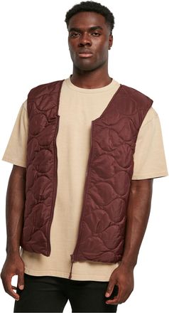Urban Classics Herren Weste Zipped Gilet cherry 4XL