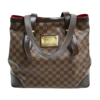 Louis Vuitton Pre-owned Hampstead GM Damier Tote Bag - Femme - Pre-owned - Brun - Taille: ONE Size