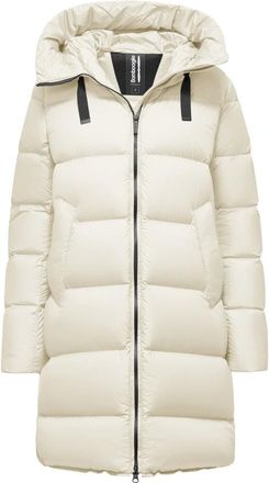 Bomboogie Femme, Manteaux, Blanc, Taille: 46 FR Geneva Jacket - Long