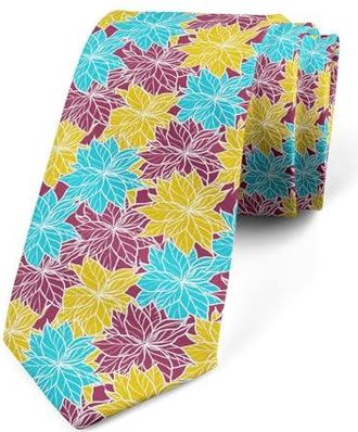 Generic Cravate Bleu Violet Jaune Tendance Necktie &Eacute;l&eacute;gant Cravate DAffaires Pour L&Eacute;cole Accessoires &Eacute;v&eacute;nements