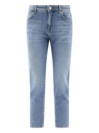 Sportmax jean en coton mélangé - Bleu