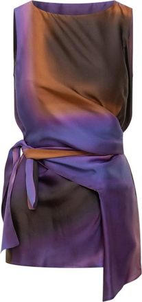 Momoni Femme, Blouses et Chemises, Multicolore, Taille: 38 FR Lapis Top