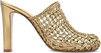 Ferragamo Femme, Chaussures, Jaune, Taille: 39 1/2 EU Mules à talons hauts Ellas