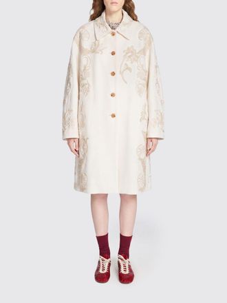 Dries Van Noten Manteau Femme couleur Blanc