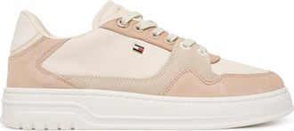 Tommy Hilfiger Sneakers Tommy Hilfiger Court FW0FW09177 &Eacute;cru