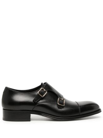 Tom Ford Claydmon Monk-Schuhe - Schwarz