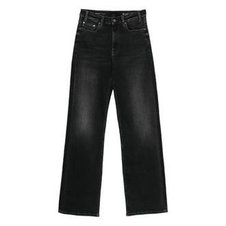 AG - Adriano Goldschmied Weite Bein Jeans - - Jeans - Damen - Schwarzk - W31