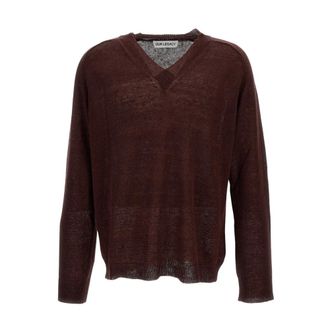 Our Legacy Homme, Pulls, Brun, Taille: M Rue V-neck