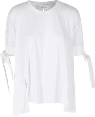 Meimeij Femme, Blouses et Chemises, Blanc, Taille: 38 FR Tshirt Oversize