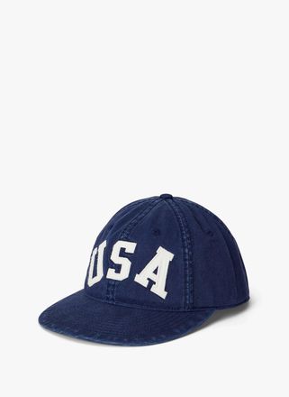 Polo Ralph Lauren Casquette &agrave; visi&egrave;re plate en coton