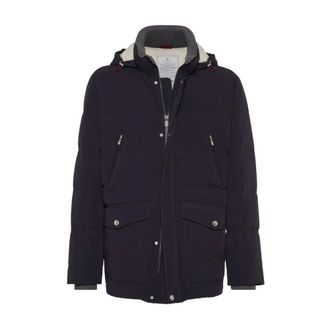 Brunello Cucinelli Herren, Jacken, Schwarzk, 2XLGröße