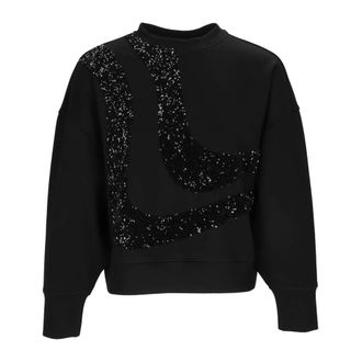 Emporio Armani Felpa - Femme - Sweatshirts et sweats &agrave; capuche - Noir - Taille: 38 FR