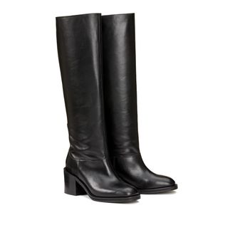 La Redoute Collections Bottes Cavalières Cuir Signature Ludivine