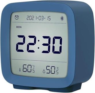 Generic R&eacute;veil num&eacute;rique avec contr&ocirc;le par application BT multifonctionnel, 5 en 1, affichage de la temp&eacute;rature et de lhumidit&eacute;, id&eacute;al pour les enfants et les