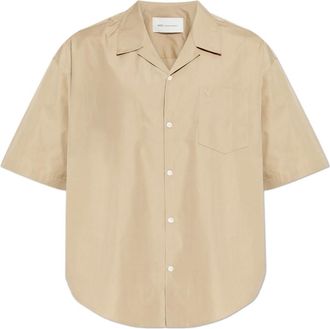 Ami Homme, Chemises, Beige, Taille: XS Boxy Shirt