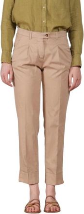 Mason's Femme, Pantalons, Beige, Taille: 40 FR New York Carrot Sartoriale 1 Pince