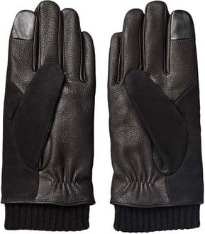 Calvin Klein Gants unis en cuir