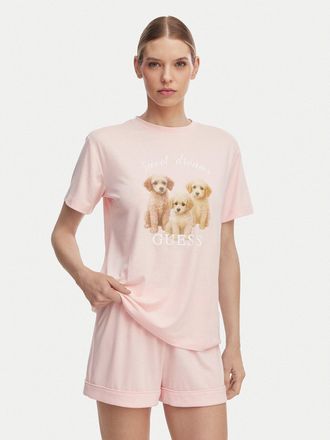 Guess Pyjama O6GX05 KH110 Hellrosa Relaxed Fit