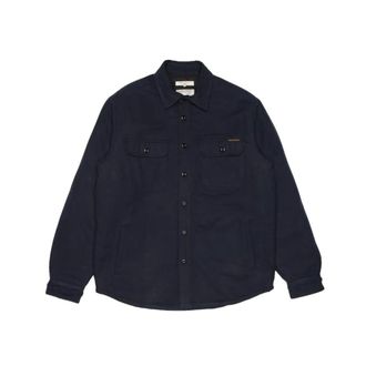 Nudie Jeans Glenn Stepphemd Flanell - - Shirts - Herren - Blau - S