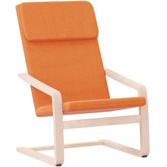 vidaXL Relaxsessel Dunkelgelb Stoff Vidaxl
