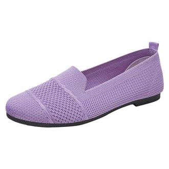 Generic Chaussures basses d&eacute;t&eacute; confortables pour femme - Chaussures de trekking pour femme - L&eacute;g&egrave;res - Ballerines &agrave; enfiler - Chaussures &agrave; enfiler - Chaussure