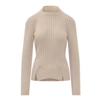 Victoria Beckham Damen, Strickwaren, Beige, SGr&ouml;&szlig;e