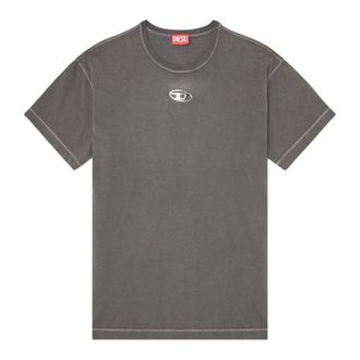Diesel Diesel T-Shirts und Polos - - Tops - Herren - Grau - XL