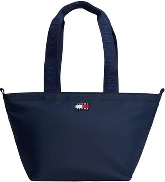 Tommy Jeans Tjw Ess Daily Mini Tote Aw0aw17890, Fourre-Tout Femme, Blue (Dark Night Navy), Taille Unique