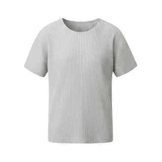 Issey Miyake Homme, Tops, Gris, Taille: XL T-Chemises