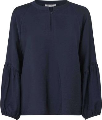 Masai Femme, Blouses et Chemises, Bleu, Taille: 44 FR MaBetinna Toppe & T-shirts