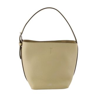 Toteme Petite Belted Shoulder Bag - Beige