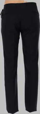 Incotex Wool Trousers - Black