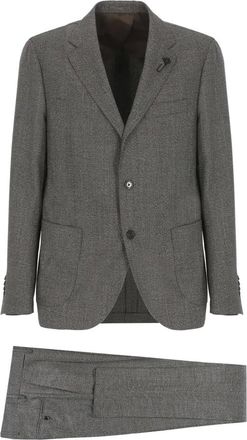Lardini Homme, Costumes, Gris, Taille: XL Single Breasted Suits