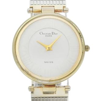 Dior Pre-owned Rostfreier Stahl watches - - Pre-owned - Damen - Wei&szlig; - ONE SIZE
